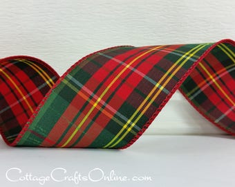 Yellow Plaid Ribbon - Etsy