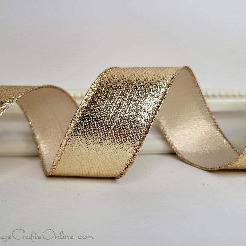 Gold Edge Ribbon - Etsy
