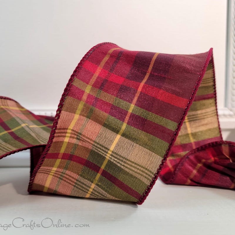 Maroon Plaid - Etsy