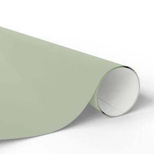 Sage Green Wrapping Paper Roll | Matte Solid Gift Wrap for Birthdays ...