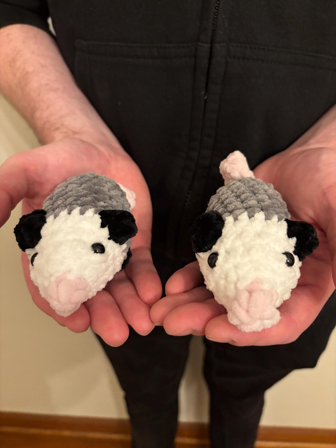 Mini Crochet Possum Plushie - Etsy