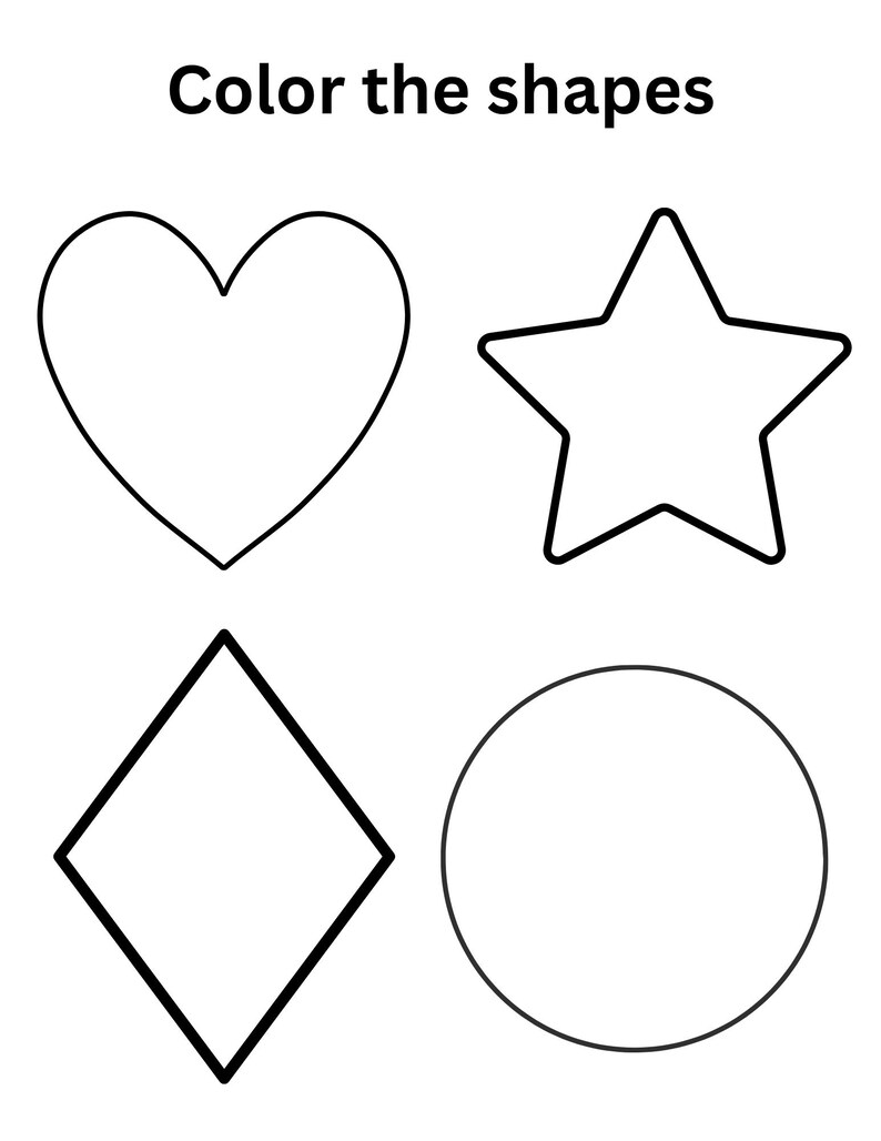 Shapes Fine Motor Bundle - Etsy