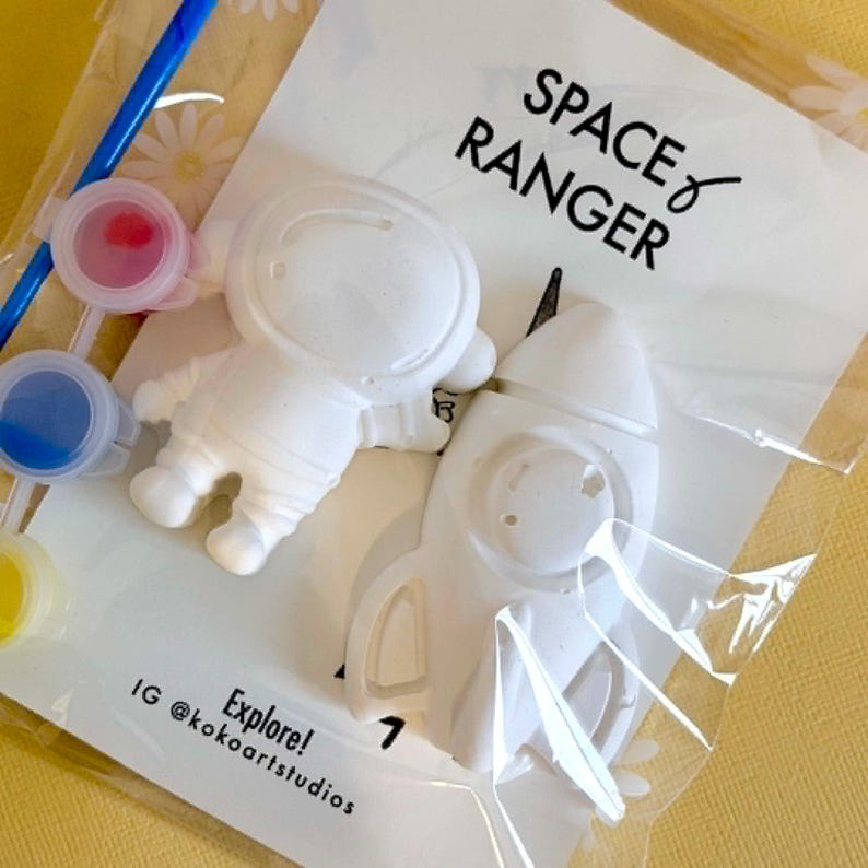 Space Ranger Paint - DIY Paint Your Own Astronaut & Rocket Kit - Etsy ...