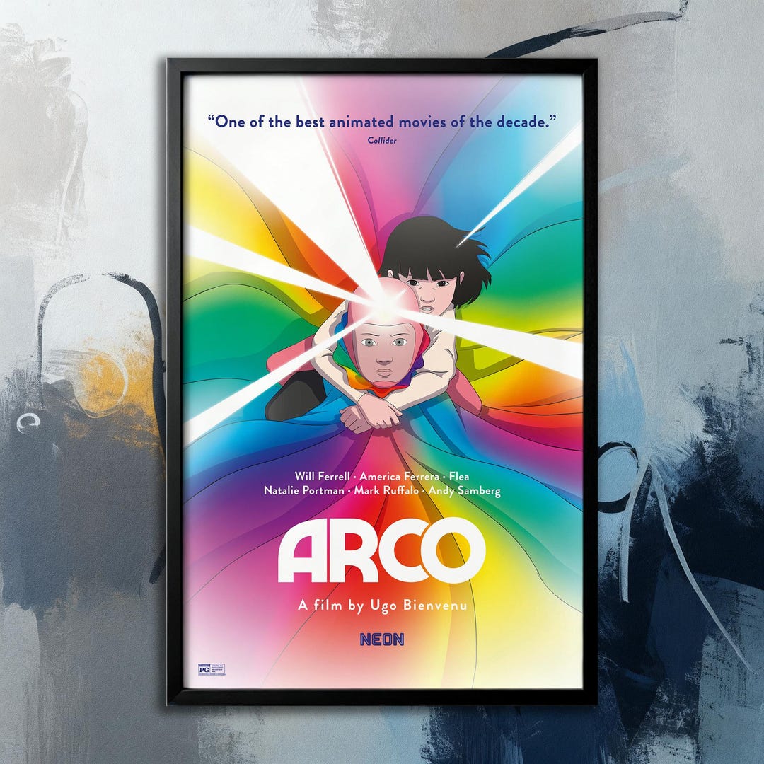 Movie Poster- Arco (2025) | Movie Canvas| Wall Art Collection| Poster ...