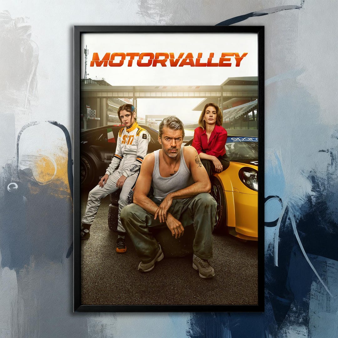 Movie Poster- Motorvalley (2026) | Movie Canvas| Wall Art Collection ...