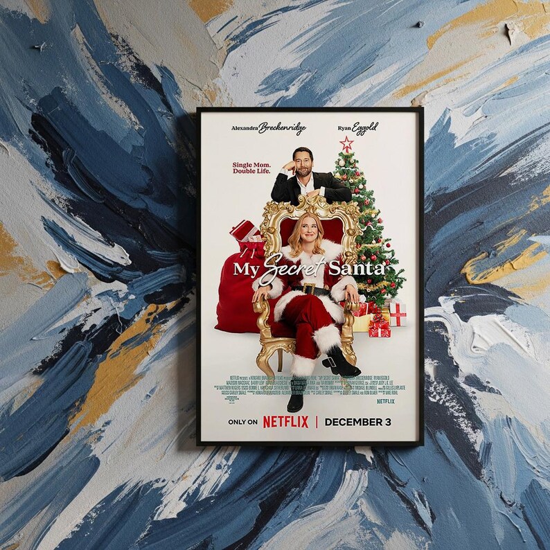 Movie Poster-my Secret Santa (2025) | Movie Canvas| Wall Art Collection ...