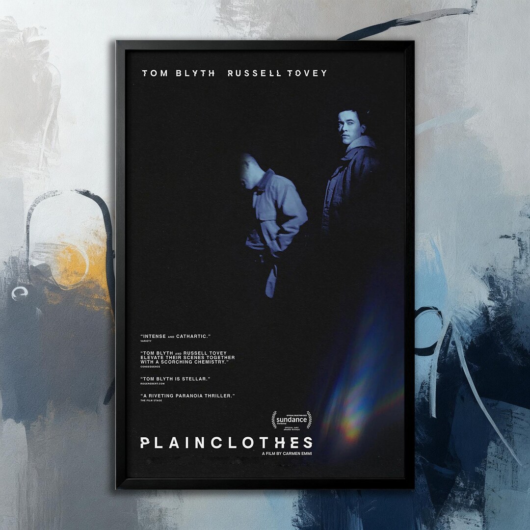 Movie Poster-plainclothes (2025) | Movie Canvas| Wall Art Collection ...