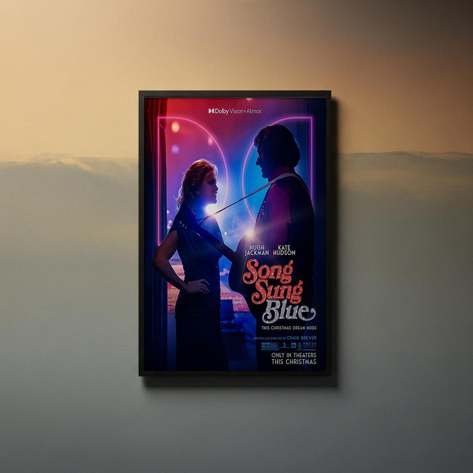 Movie Poster- Song Sung Blue (2025) | Movie Canvas| Wall Art Collection ...