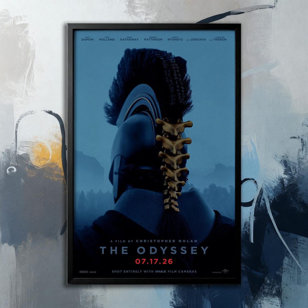 Movie Poster- the Odyssey (2026) | Movie Canvas| Wall Art Collection ...