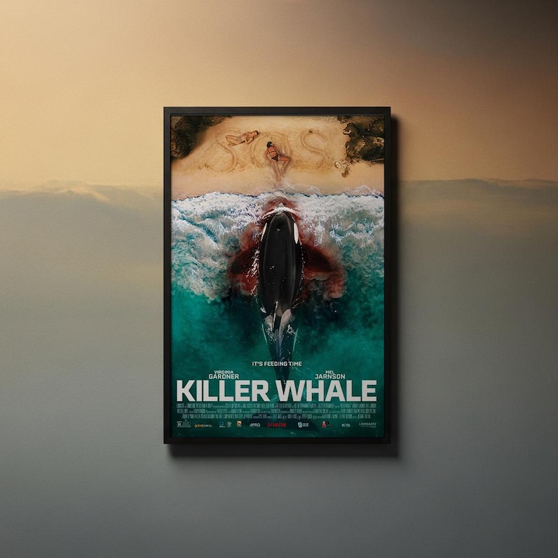 Movie Poster- Killer Whale (2026) | Movie Canvas| Wall Art Collection ...