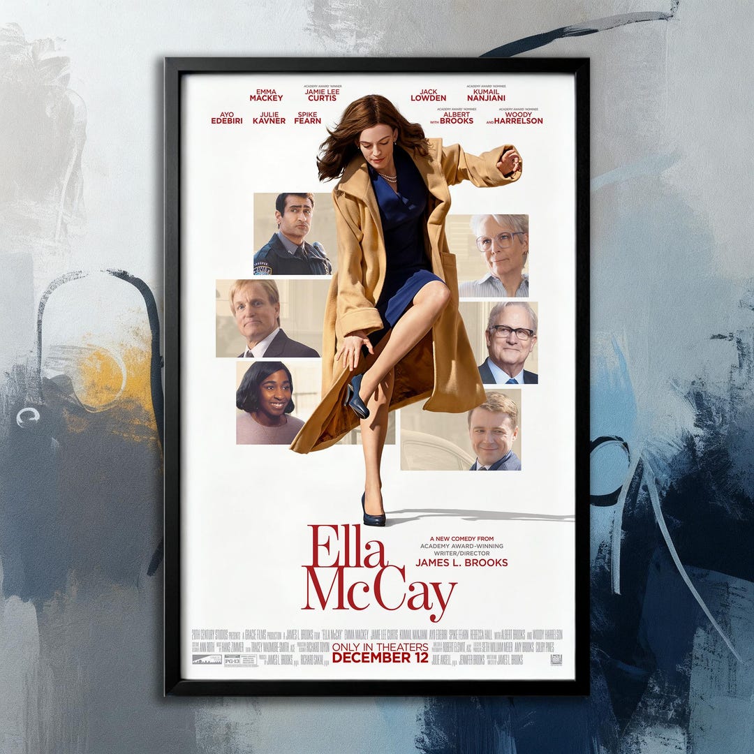 Movie Poster- Ella Mccay (2025) | Movie Canvas| Wall Art Collection ...