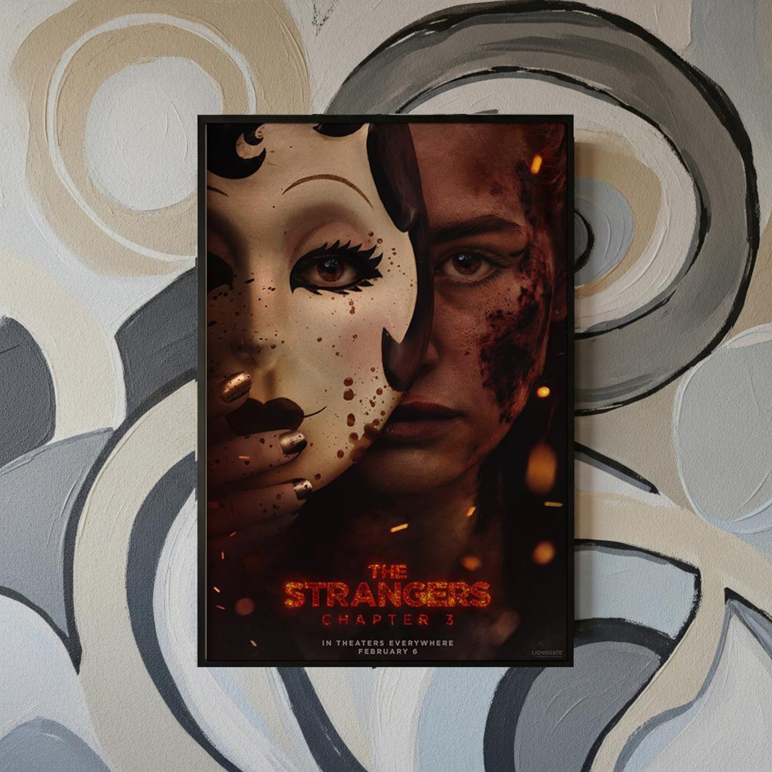 Movie Poster- the Strangers: Chapter 3 (2026) | Movie Canvas| Wall Art ...