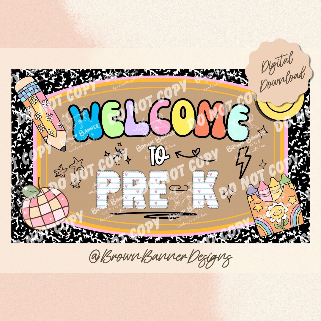 Editable Welcome Banner Template | Canva School Classroom Design ...
