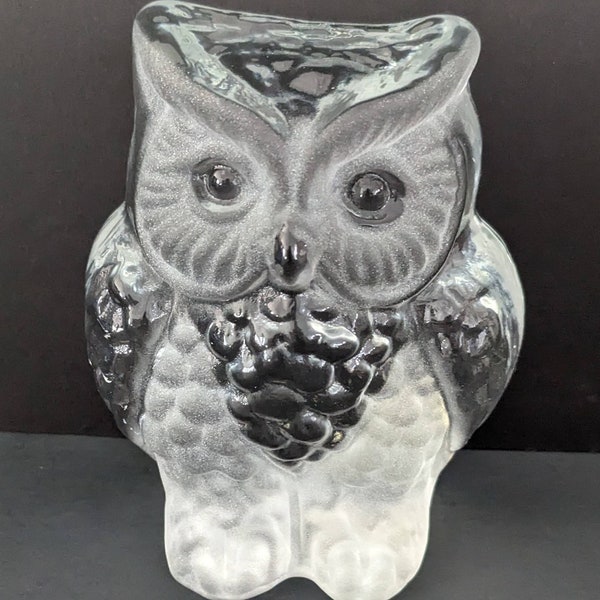Glass Owl - Etsy