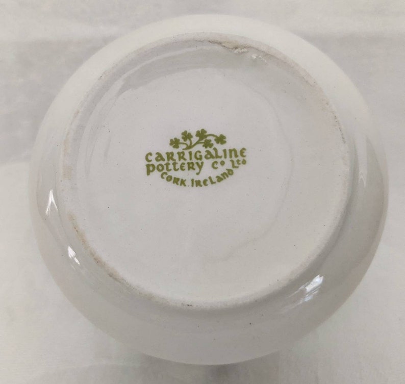 Carrigaline Pottery/ Ireland/ Sugar Bowl/ Trinket Dish - Etsy