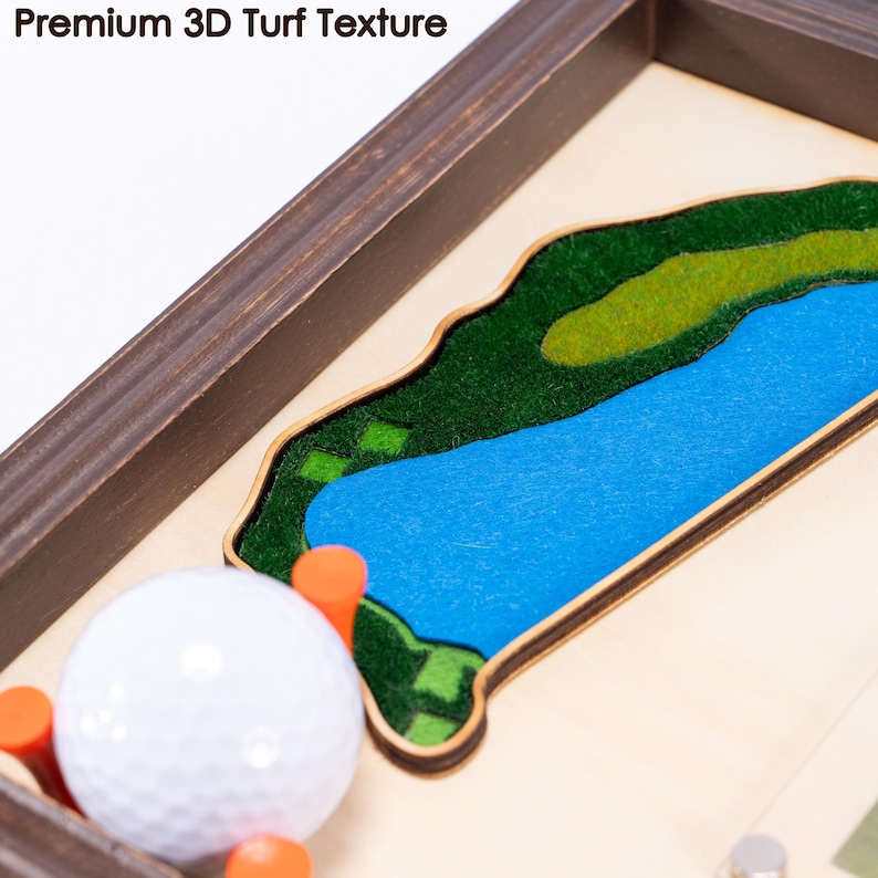 Personalized Hole in One Golf Shadow Box | Father's Day Gift - Etsy ...