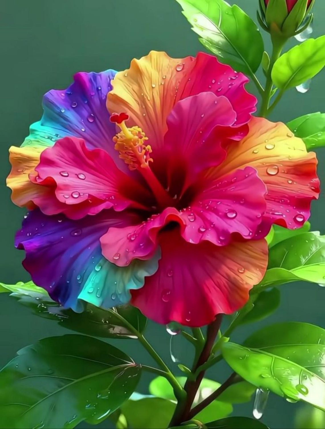 Tropical Giant Hibiscus Perennial Outdoor Garden Flower - Etsy