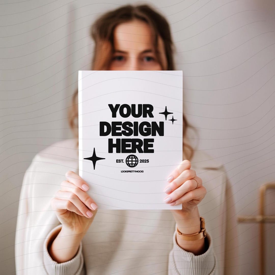 Hardcover-journal Mockup | Journal Matte | Easy Planner Journal Mockup ...