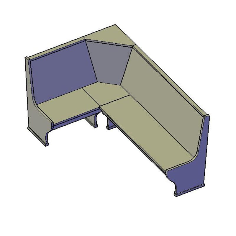 Corner Bench - Etsy