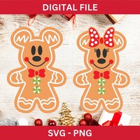 Gingerbread Duo Svg Png: Bold Voodoo Design for Crafts - Etsy