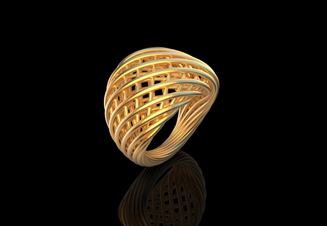 3D Printing Ring, Parametric Design Jewelry (digital Download) - Etsy ...