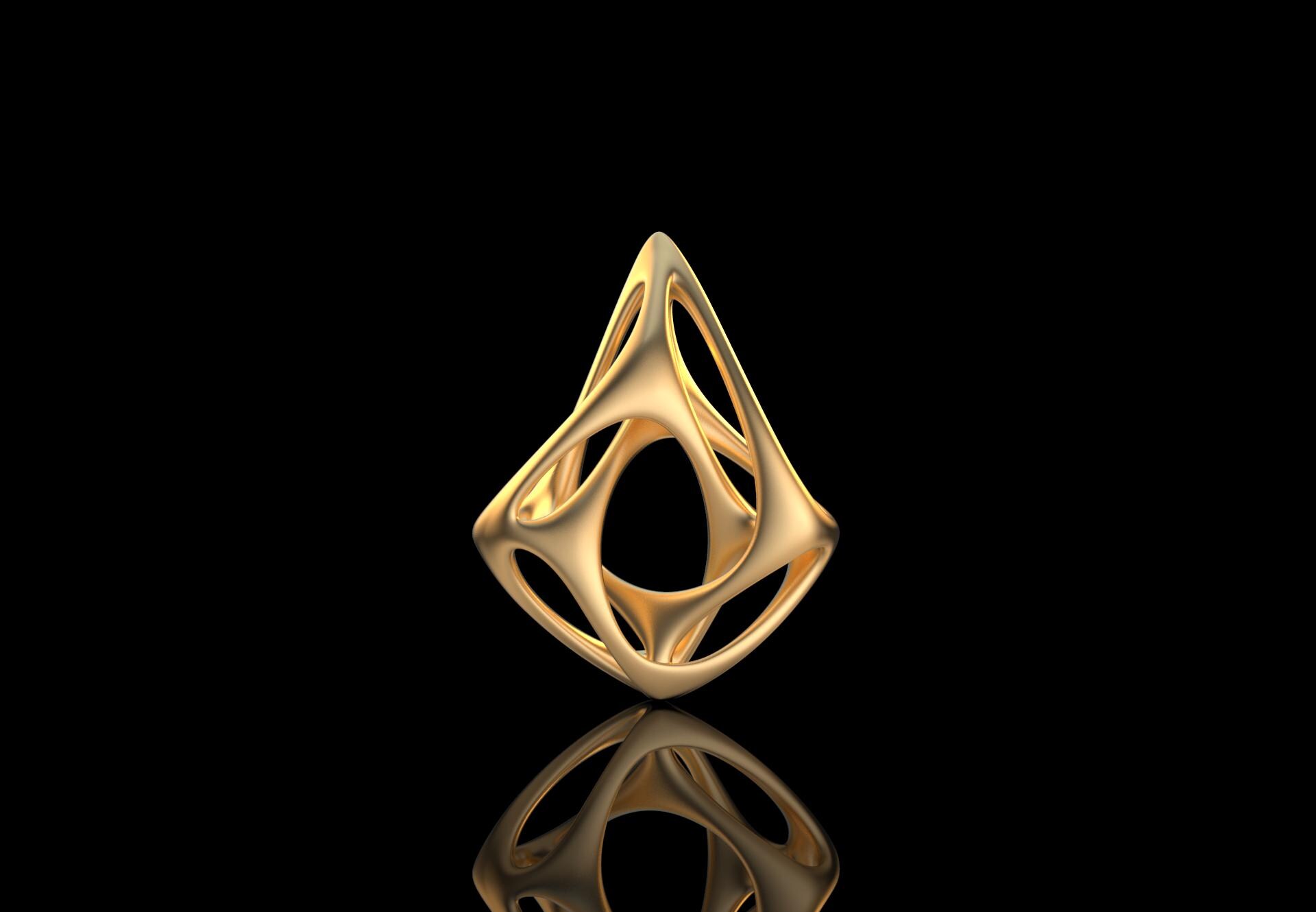 3D Printing Pendant: Parametric Design, Geek Jewelry - Etsy