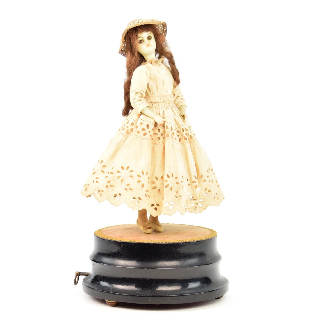 Antique Musical Automaton Doll - Etsy