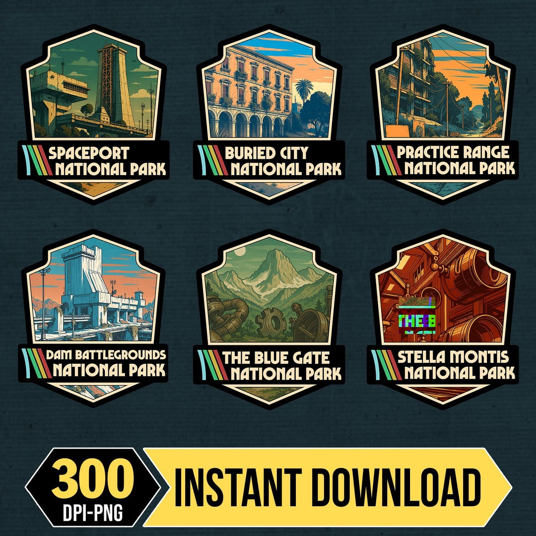 Arc Raiders National Parks Pngs, Video Game Raiders, ARC Raiders, DON'T ...