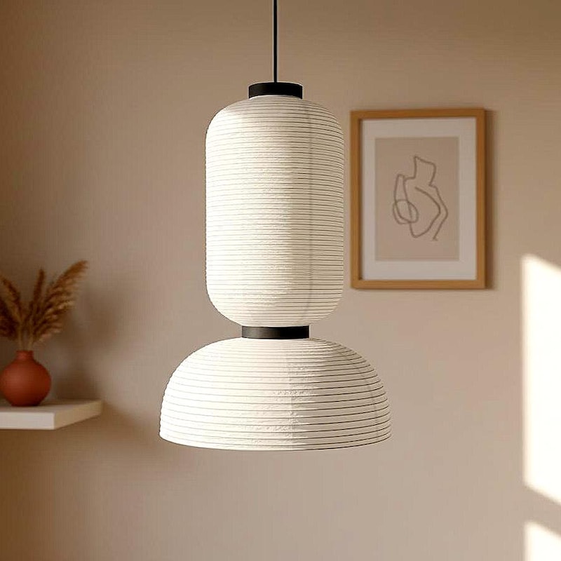 Rice Paper Ceiling Lamps - Etsy UK