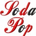 Soda Pop Machine Embroidery Font Sizes | Etsy