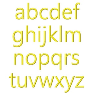 Simple Block Machine Embroidery Font - Sizes 1",2",3",4" BUY 2 Get 1 ...