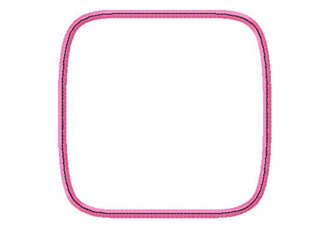 Frame - TEAM ROCKS Designs - Applique Frame - Machine Embroidery - 8 ...