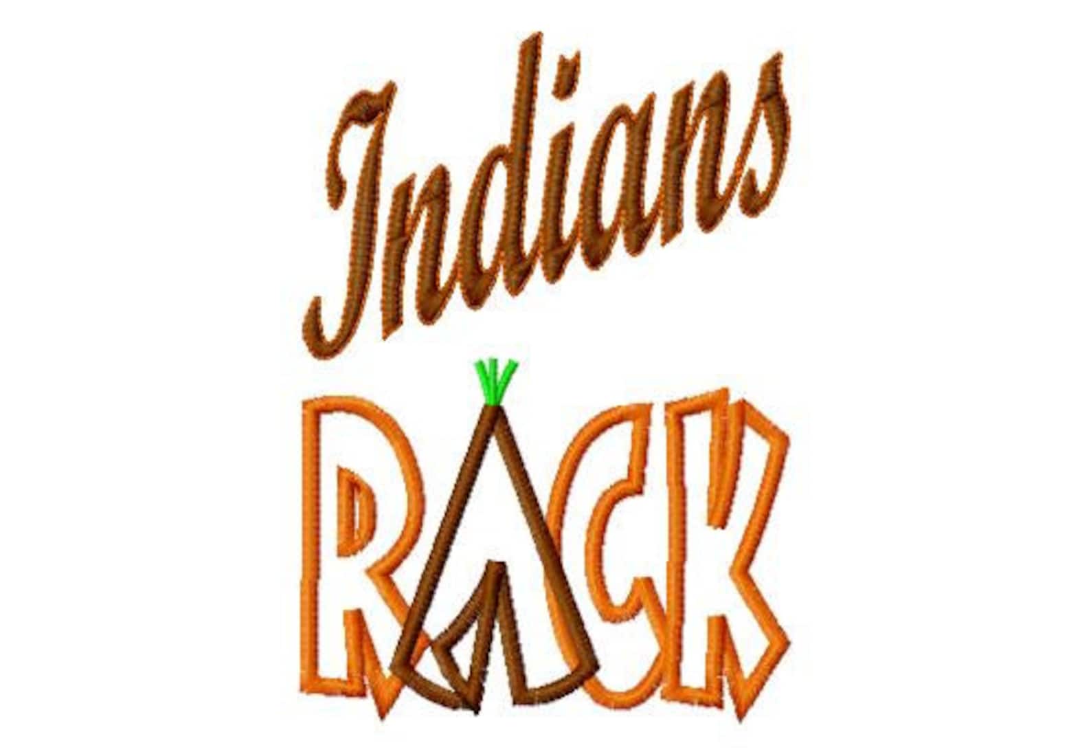 Indians ROCK - Tipi - Applique - Machine Embroidery Design - 9 Sizes - Etsy
