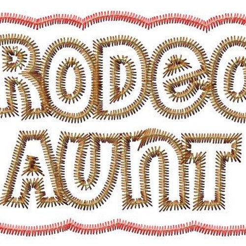 Rope Frame Border Machine Embroidery Design Country Western | Etsy UK