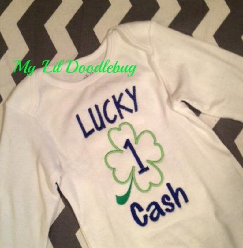 Lucky 1 - Boy Applique - Machine Embroidery Design - 6 Sizes, St ...