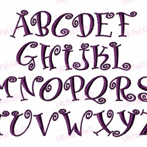 Cinnabun Fun Machine Embroidery Font - Sizes 1",2",3",4" BUY 2 Get 1 ...