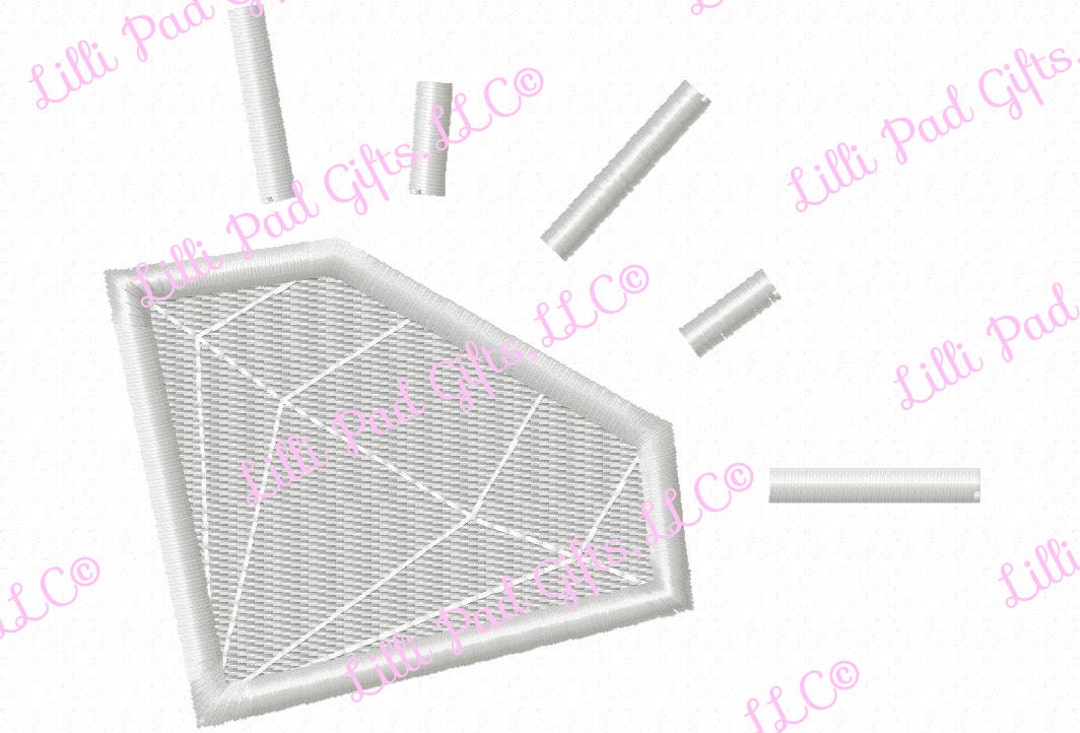 Sparkle Diamond - Fill - Machine Embroidery Design - 7 Sizes, Diamond ...