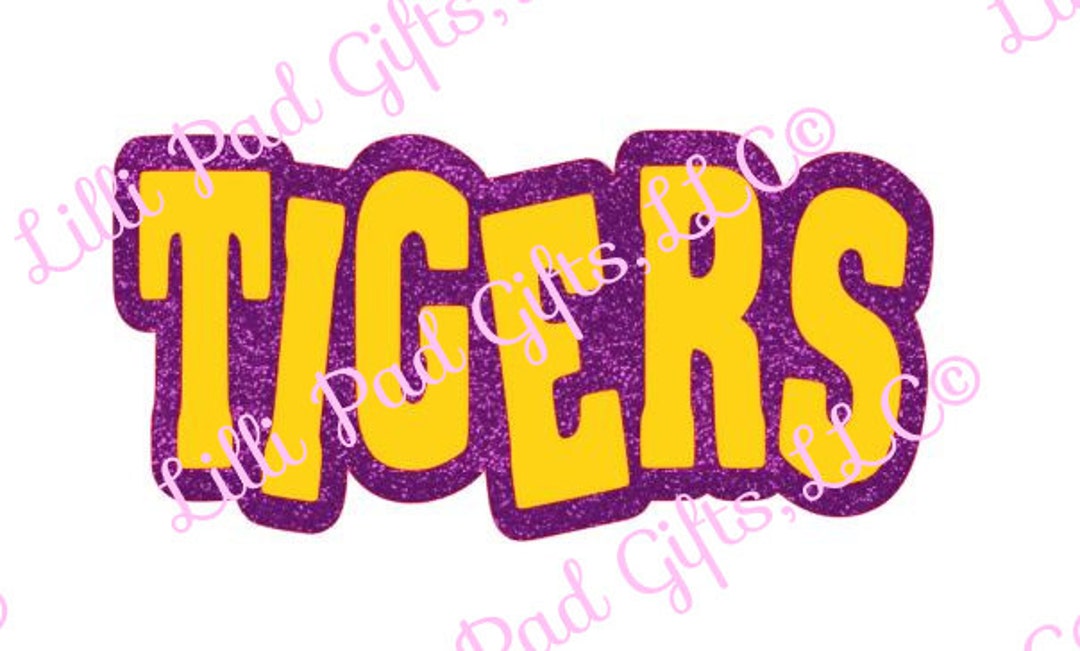 Tigers-bubble Frame - Cut File - Instant Download - SVG Vector JPG for ...