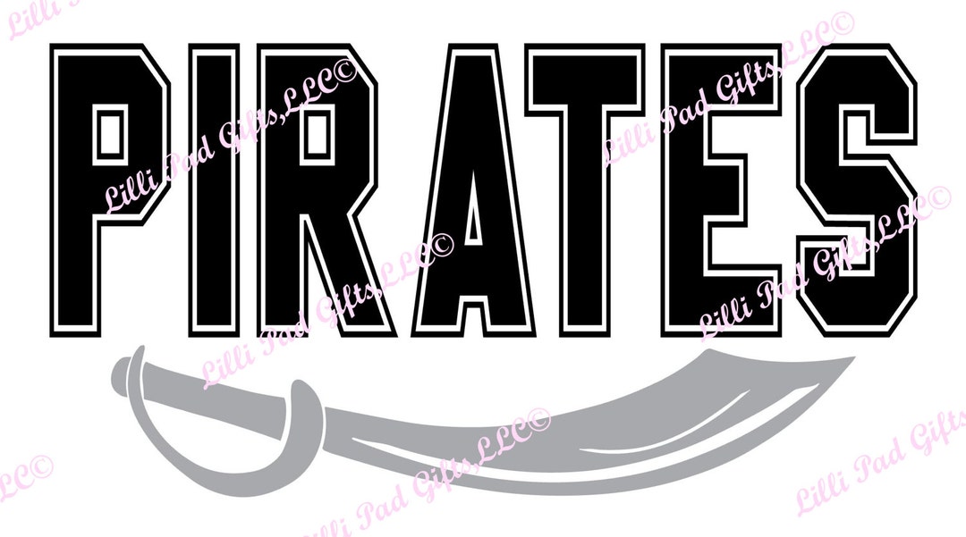 Pirates-sword - Cut File - Instant Download - SVG and DXF for Cameo ...