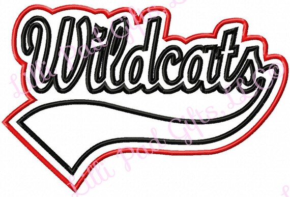 Craft Supplies & Tools Embroidery wildcats wildcat embroidery design ...