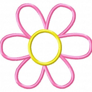 Pixie Six Flower - Applique - Machine Embroidery Design - 13 Sizes - Etsy
