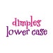 JUMBO Dimples Lower Case Letters Machine Embroidery Font - Etsy