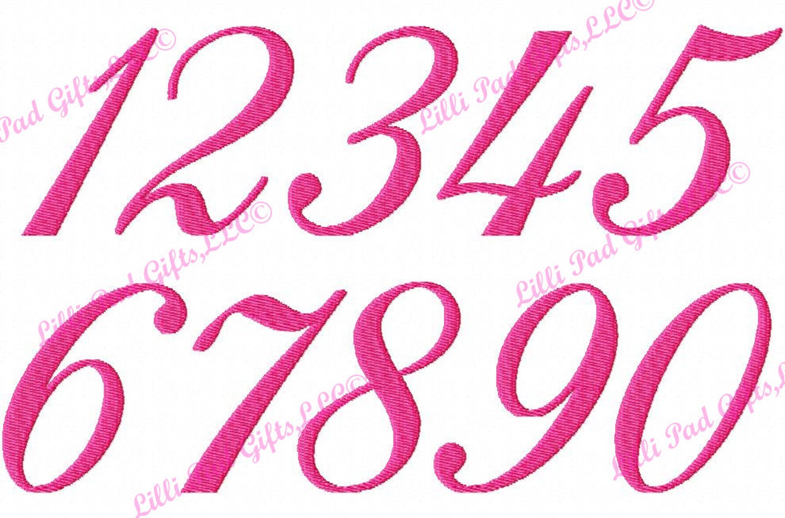 JUMBO Vicky Script-lower CASE Machine Embroidery Font | Etsy