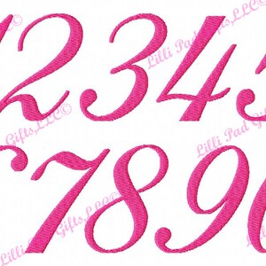 JUMBO Vicky Script-lower CASE - Machine Embroidery Font - Sizes 5",6",7 ...