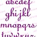 Annie Script Machine Embroidery Font - BX - Sizes 1",2",3",4" BUY 2 Get ...