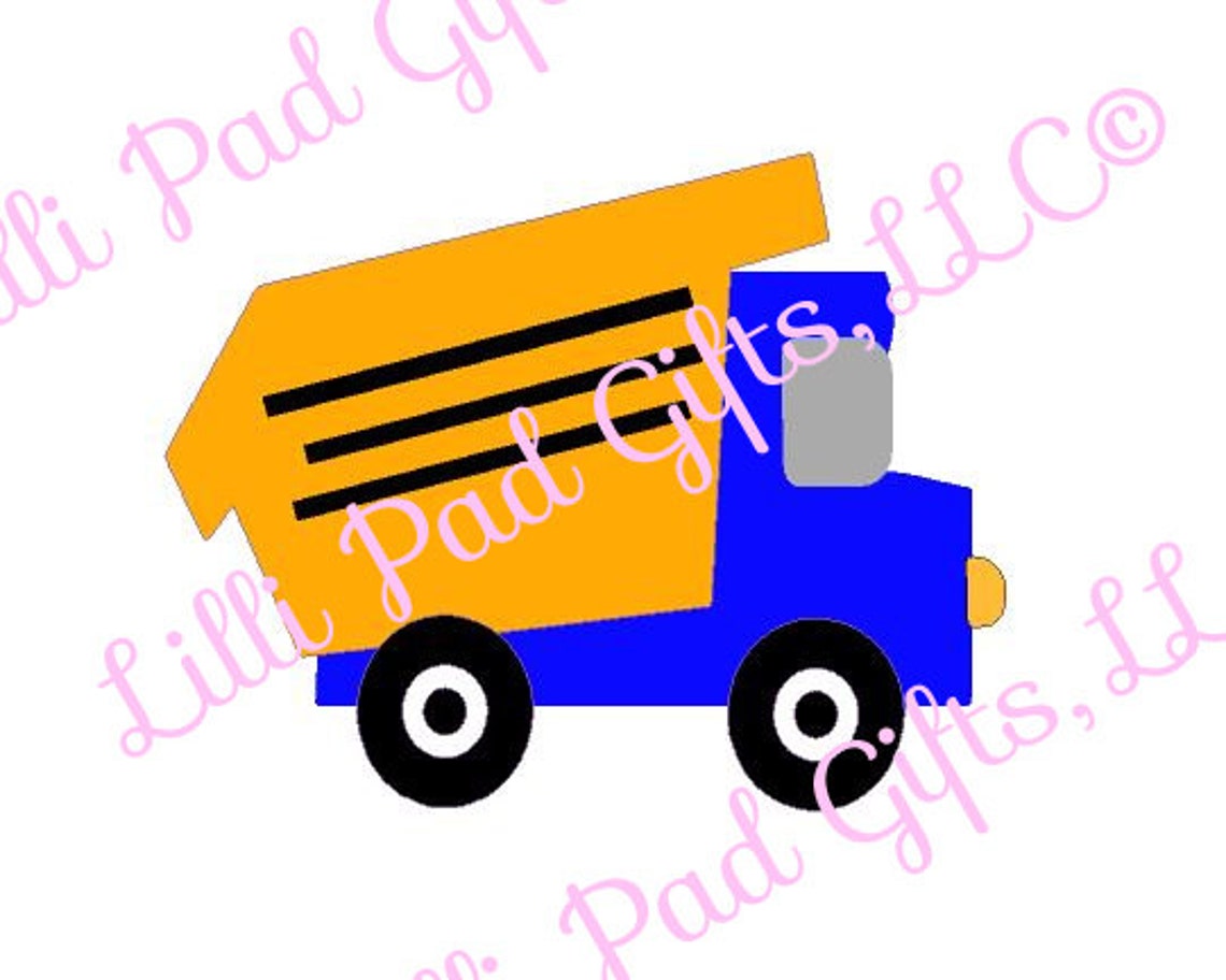 Dump Truck Cut File Instant Download SVG Vector JPG for - Etsy