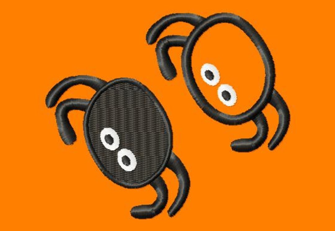 Spider - Applique - Fill - Machine Embroidery Design - Multiple Sizes ...