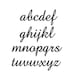 Edith Machine Embroidery Font Sizes - Etsy