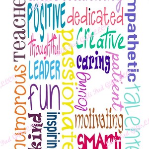 Subway Art-teacher - Cut File - Instant Download - SVG and DXF for ...