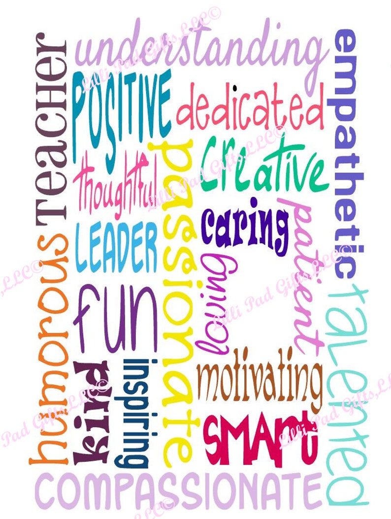 Subway Art-teacher Cut File Instant Download SVG and DXF - Etsy